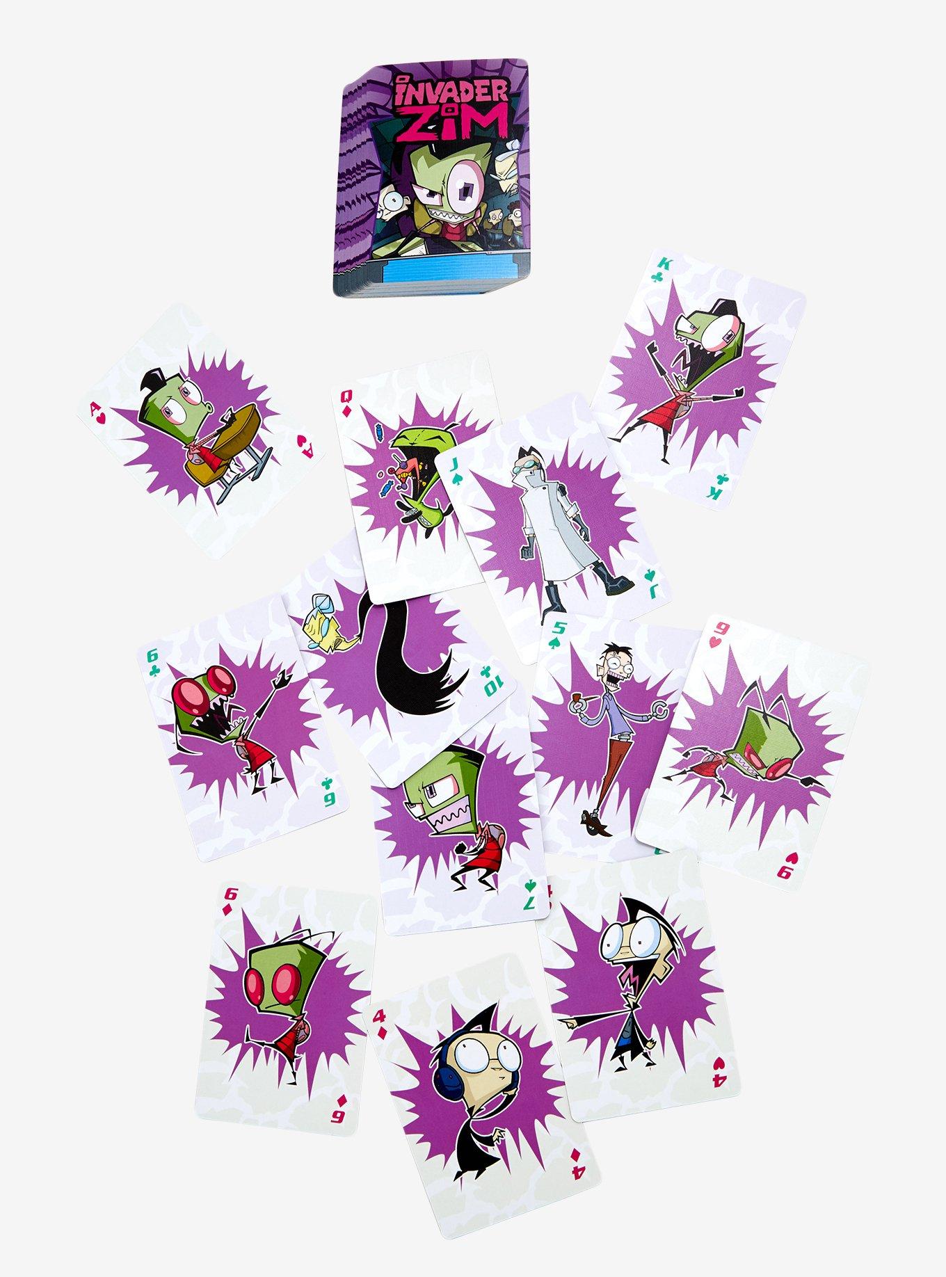 Invader Zim Playing Cards | Hot Topic