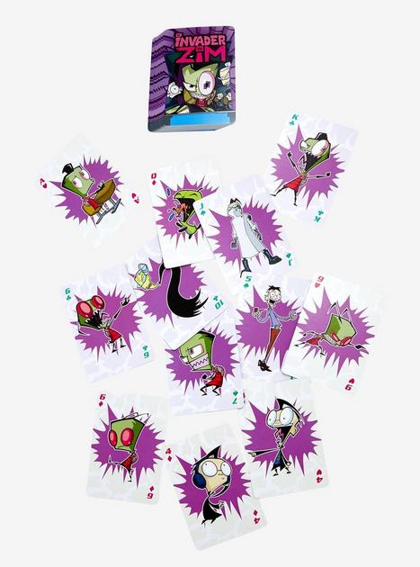 Invader Zim Playing Cards | Hot Topic