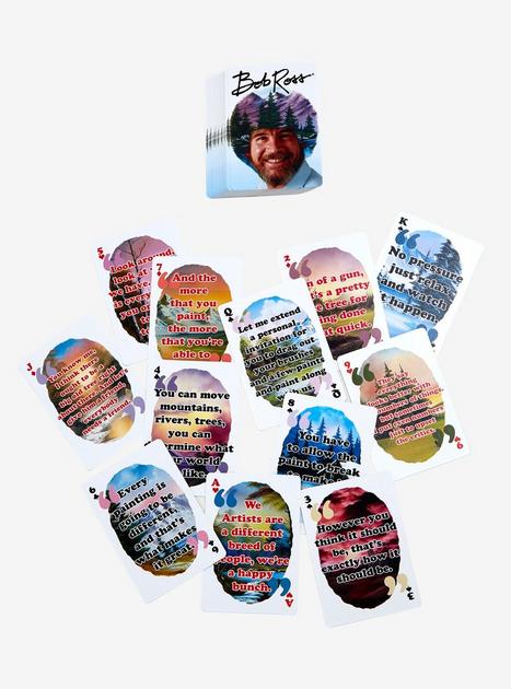 Bob Ross Playing Cards | Hot Topic
