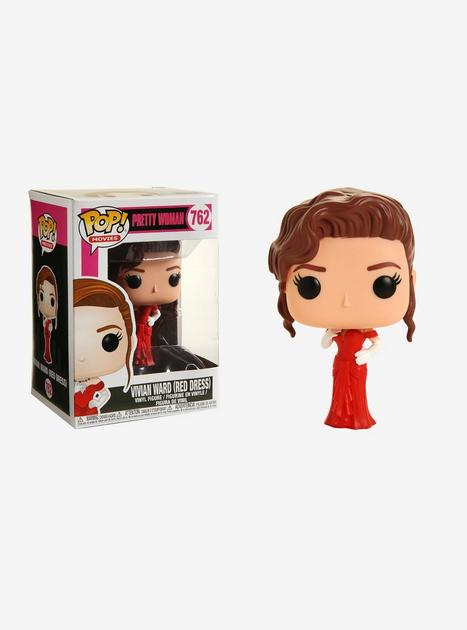 Funko Pretty Woman Pop! Movies Vivian Ward (Red Dress) Vinyl Figure ...