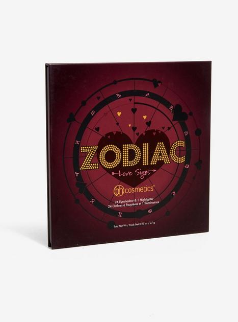 Bh Cosmetics Zodiac Love Signs 25 Color Eyeshadow And Highlighter Palette