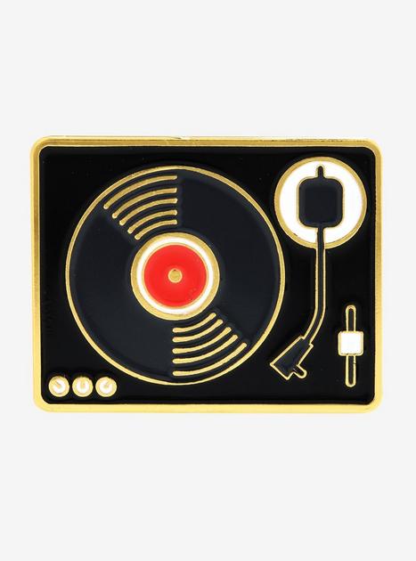 Record Player Enamel Pin | Hot Topic