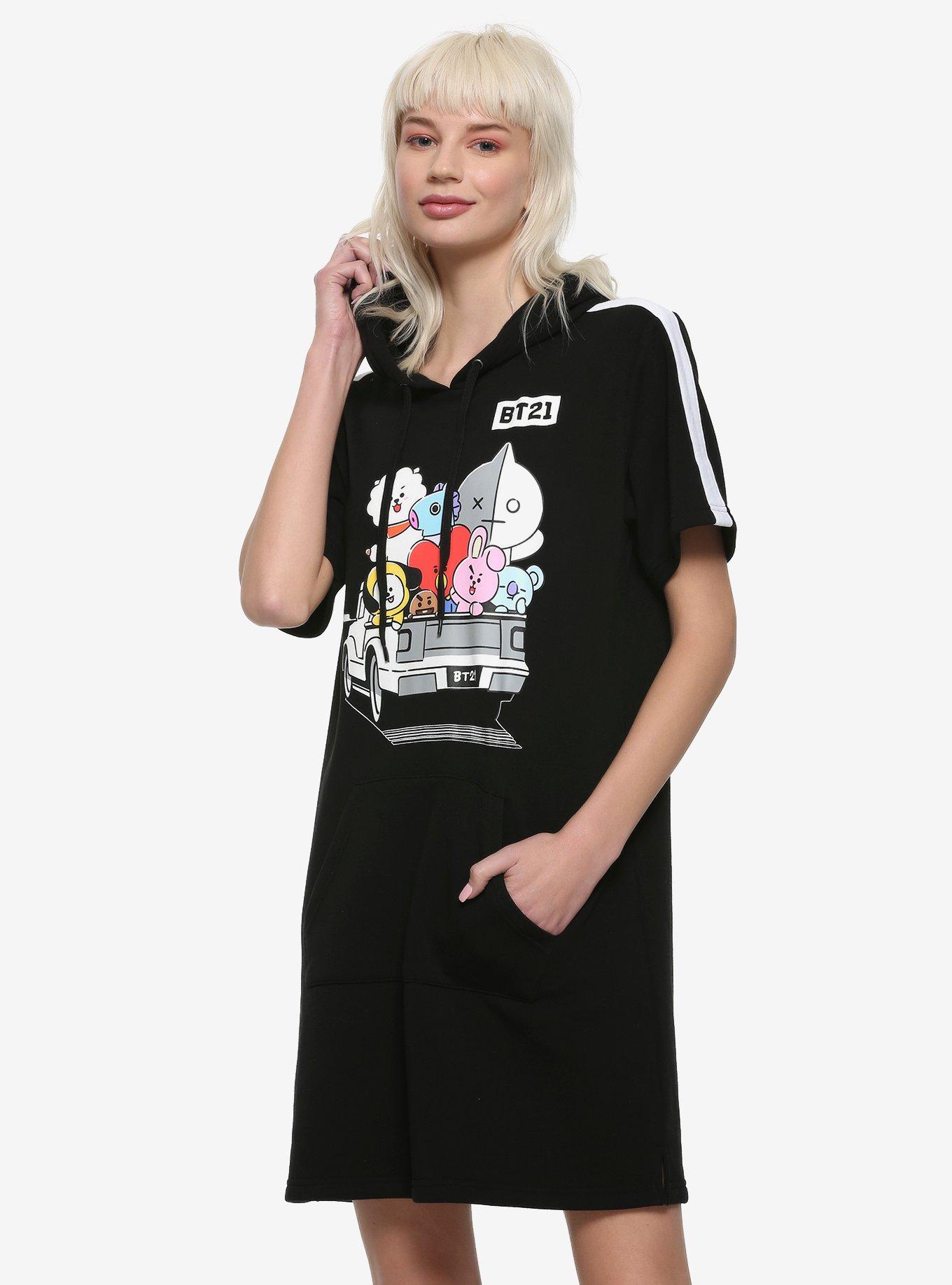 BT21 Hoodie Dress Hot Topic Exclusive | Hot Topic