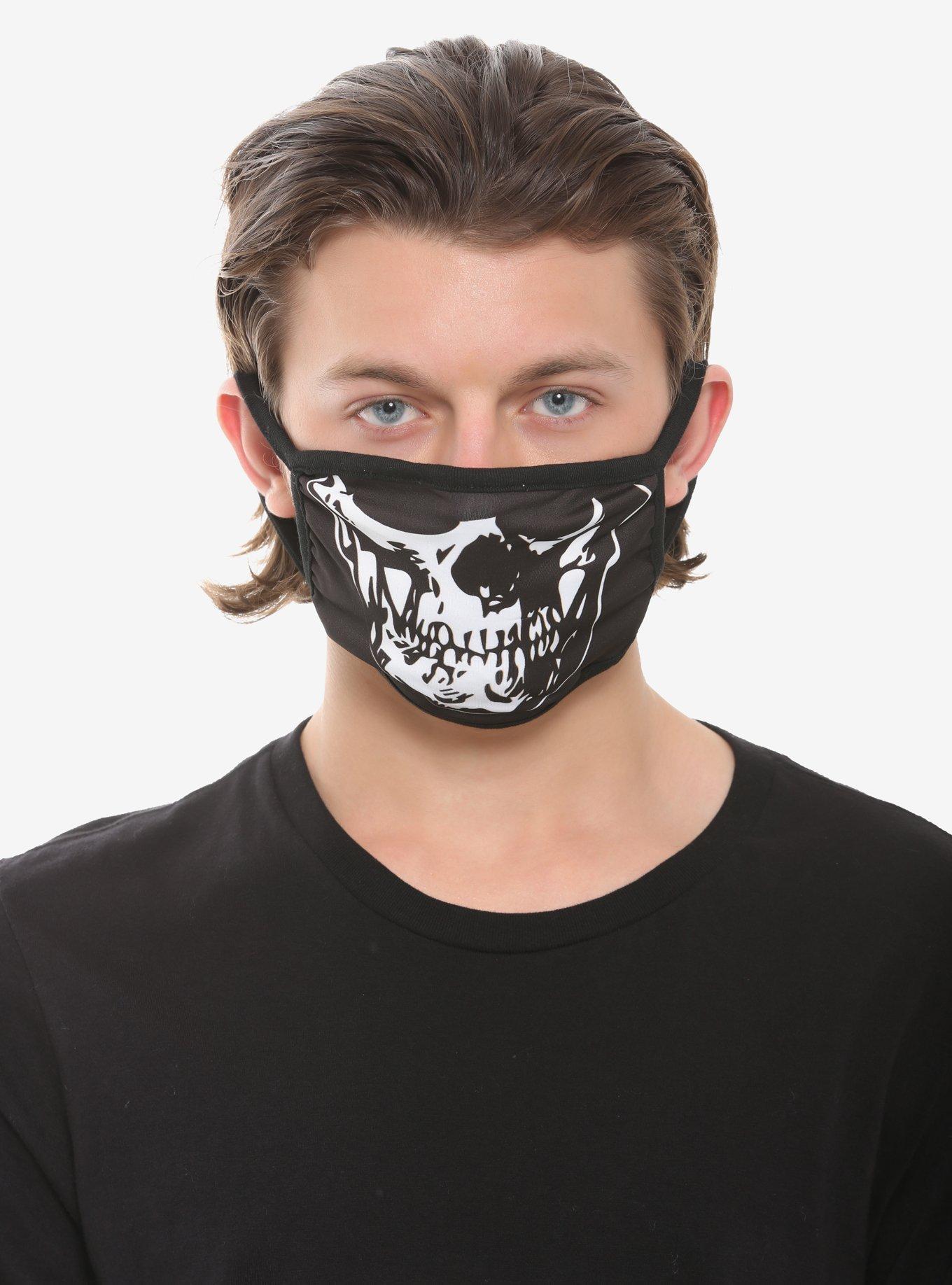 Skeleton Fashion Face Mask | Hot Topic