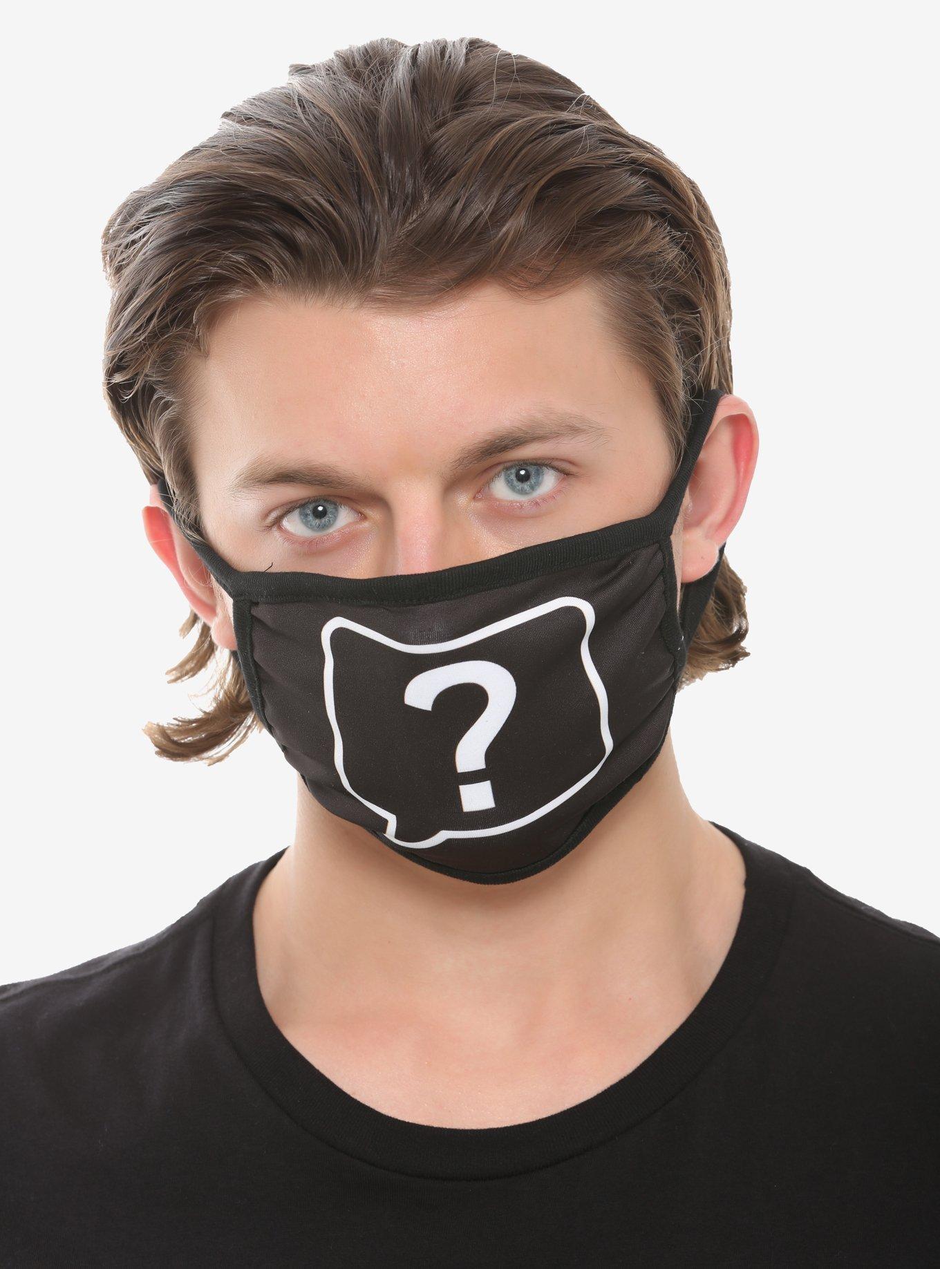 Question Mark Fashion Face Mask | Hot Topic