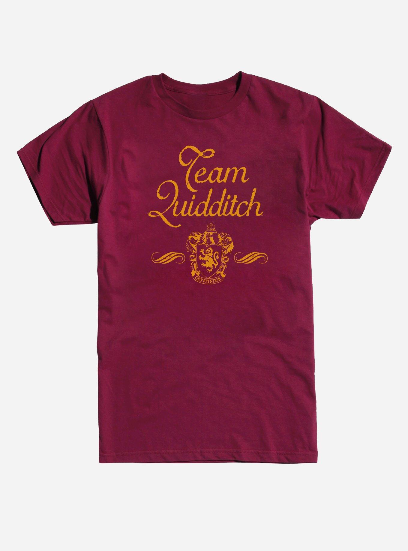 Harry Potter Team Quidditch T-Shirt - RED | BoxLunch