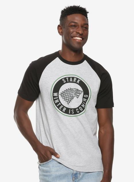 Game of Thrones Stark Short Sleeve Raglan T-Shirt - BoxLunch Exclusive ...