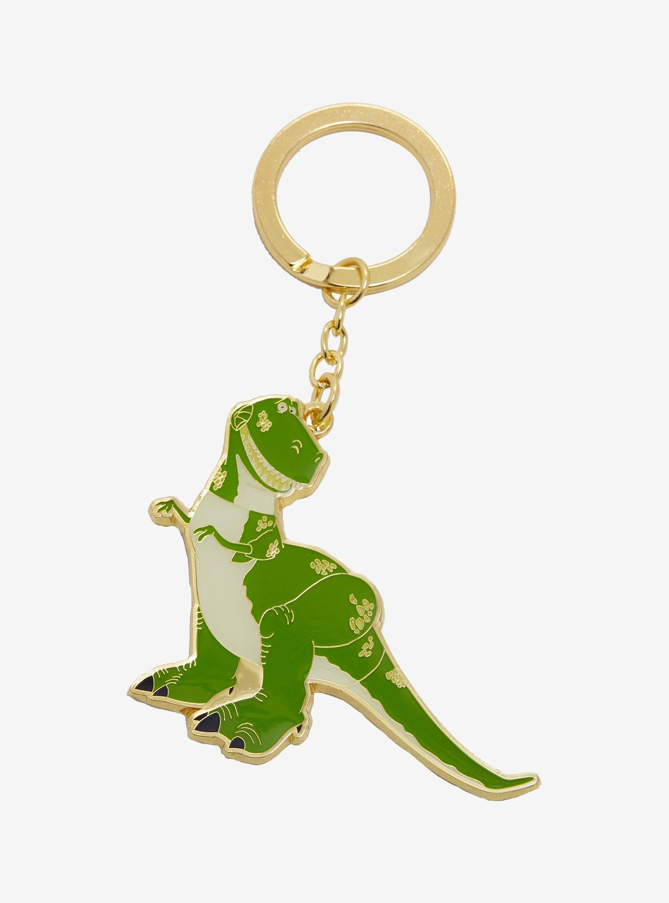 Loungefly Disney Pixar Toy Story Rex Enamel Keychain - BoxLunch ...