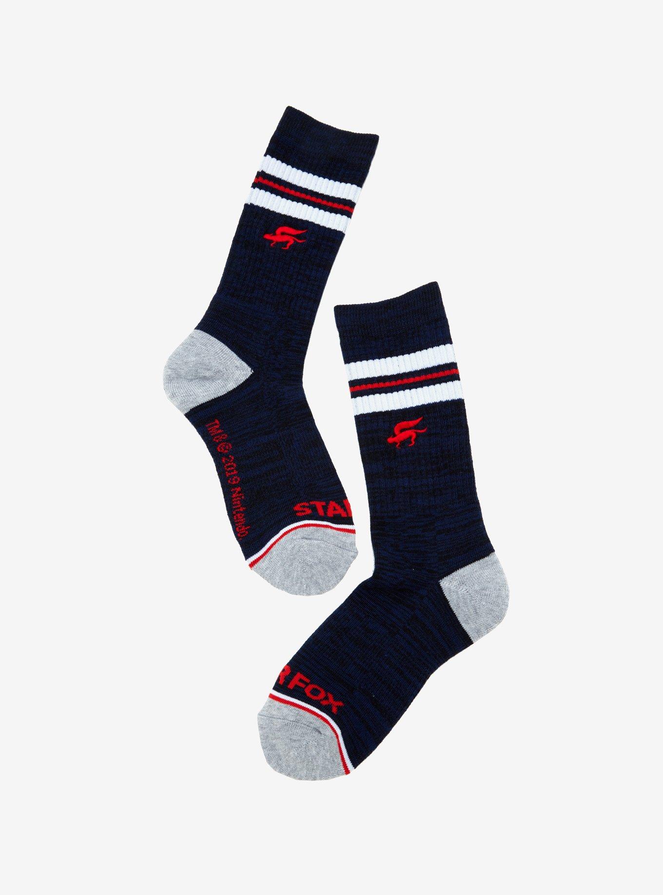 Nintendo Star Fox Emblem Crew Socks | BoxLunch