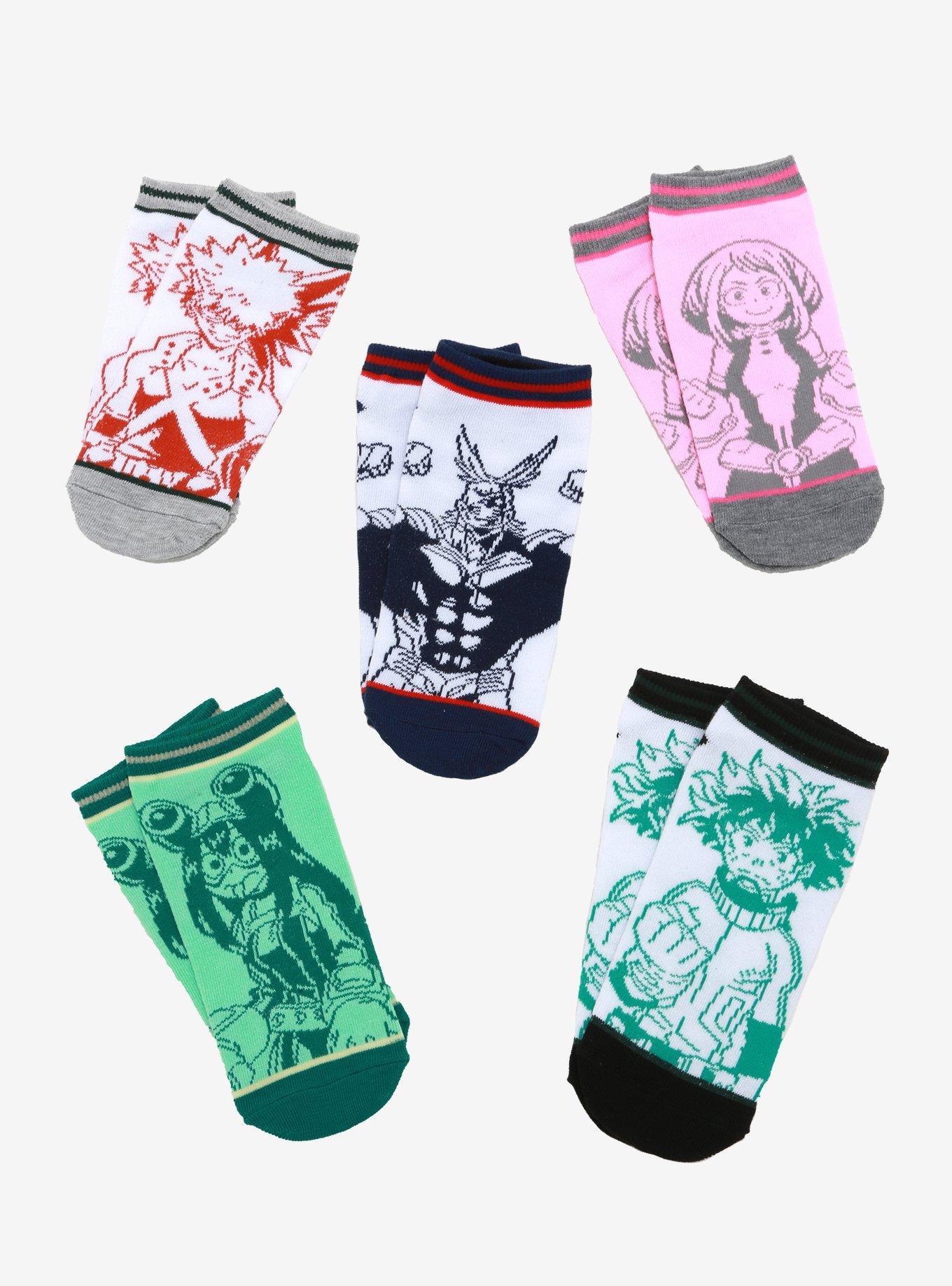 My Hero Academia Character Ankle Sock Set - BoxLunch Exclusive | BoxLunch