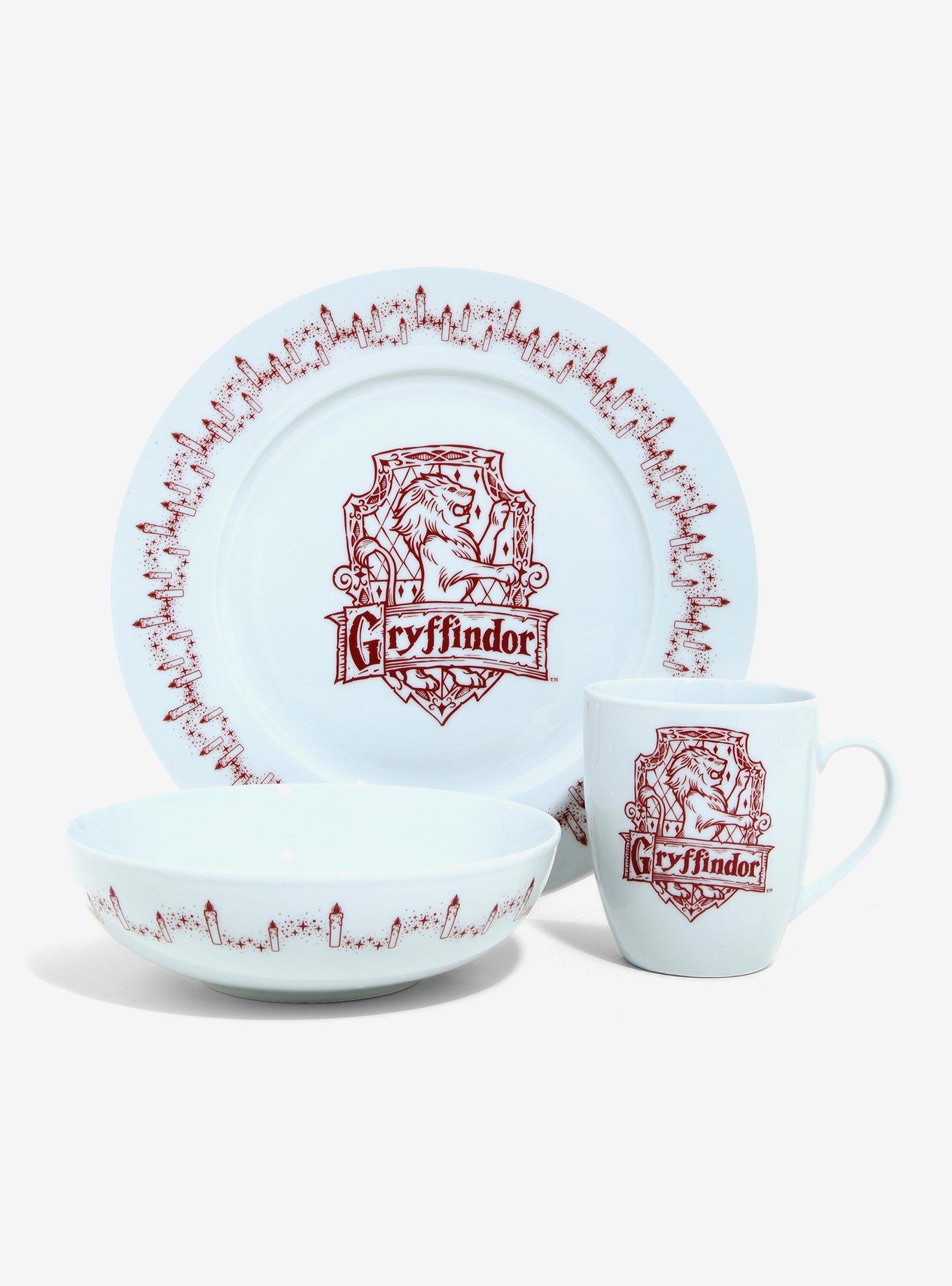 Harry Potter Gryffindor Dinnerware 3-Piece Set | Hot Topic