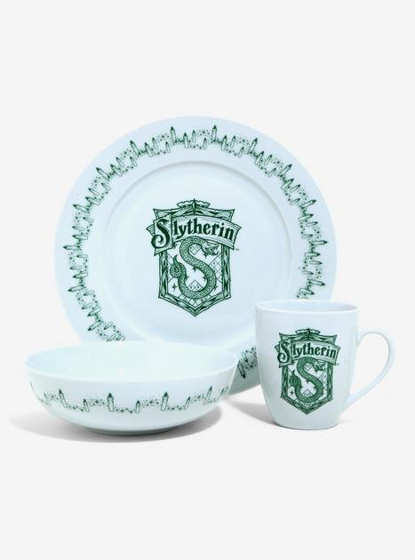 Harry Potter Slytherin Dinnerware 3-Piece Set | Hot Topic