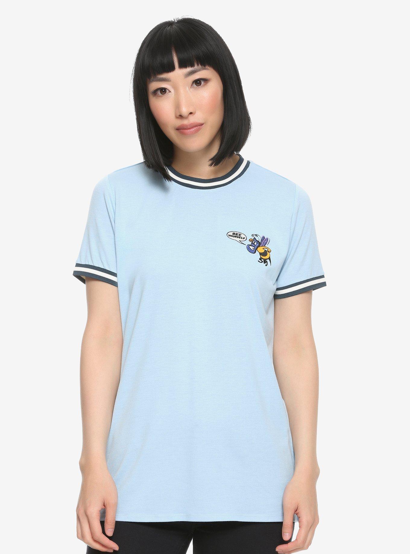 Disney Aladdin Bee Yourself Women's Ringer T-Shirt - BoxLunch Exclusive ...