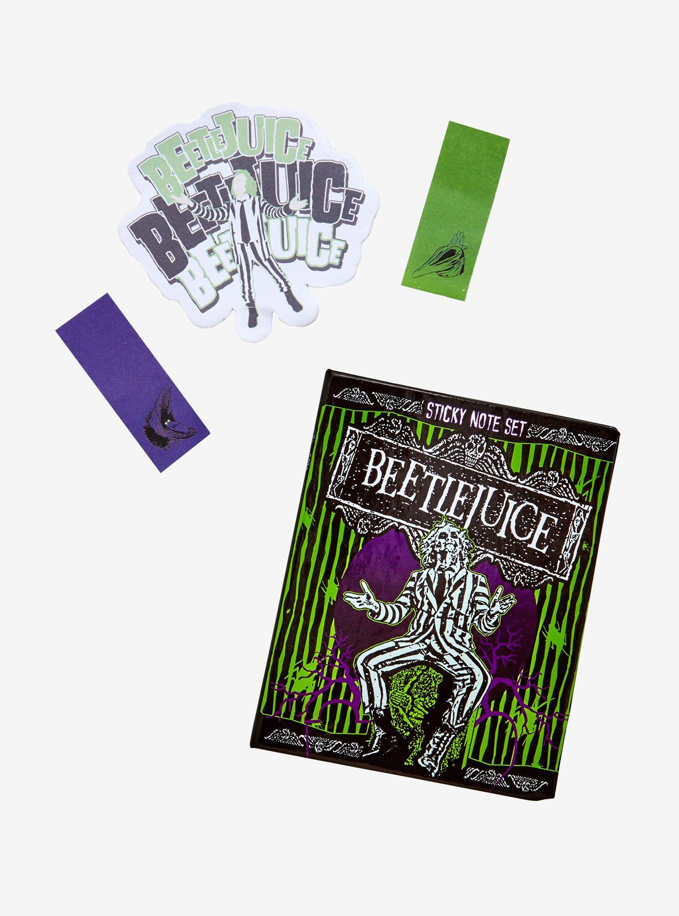 Beetlejuice Sticky Note Set | Hot Topic