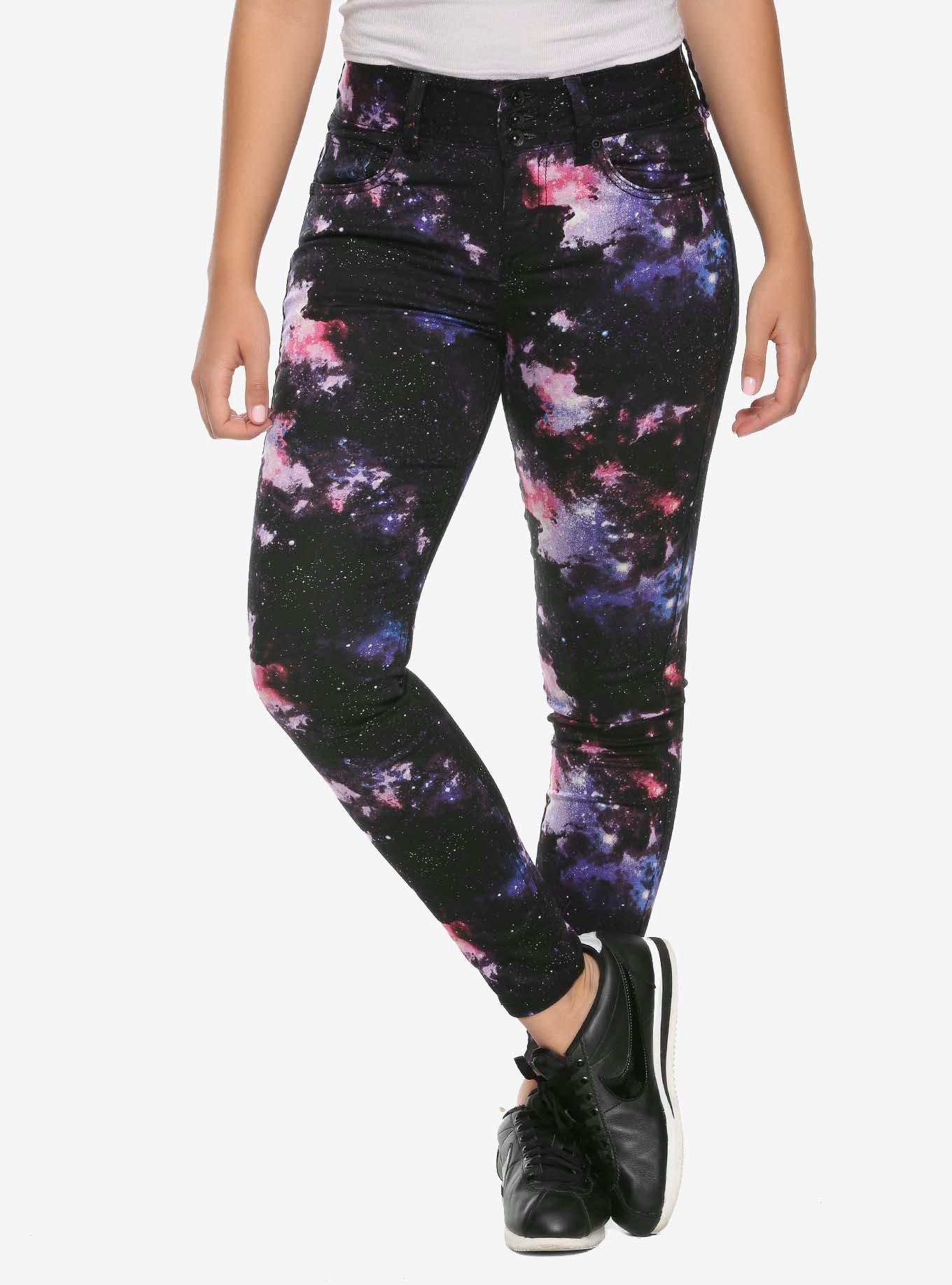 HT Denim Galaxy Hi-Rise Super Skinny Jeans | Hot Topic