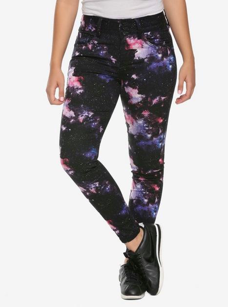 Ht Denim Galaxy Hi Rise Super Skinny Jeans Hot Topic