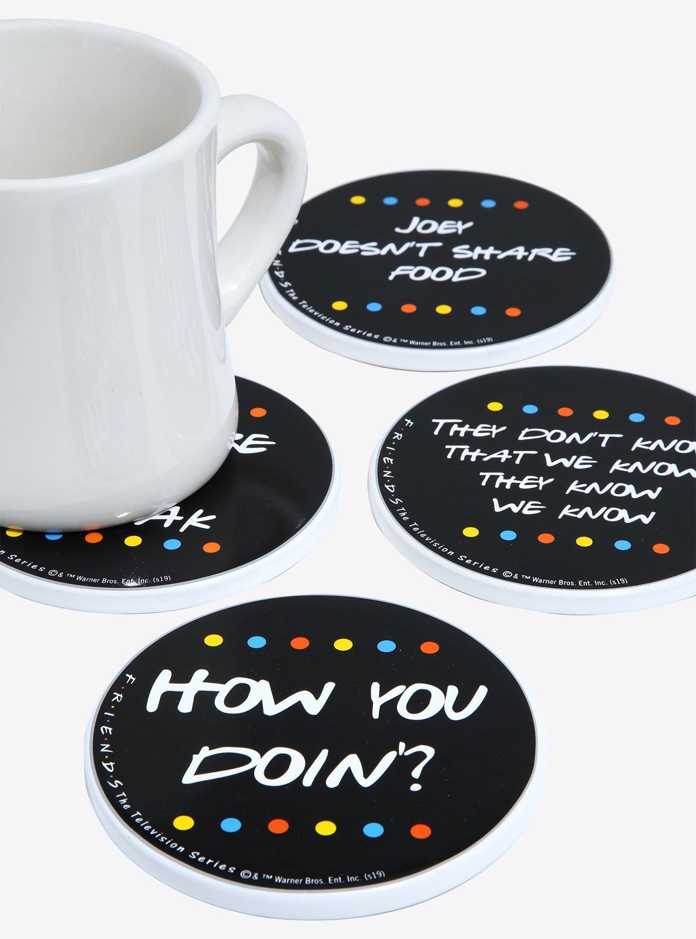Friends Quote Coaster Set | BoxLunch