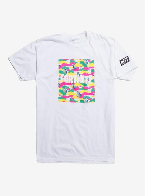 Fortnite X Neff Unicorn Camo T-Shirt | Hot Topic