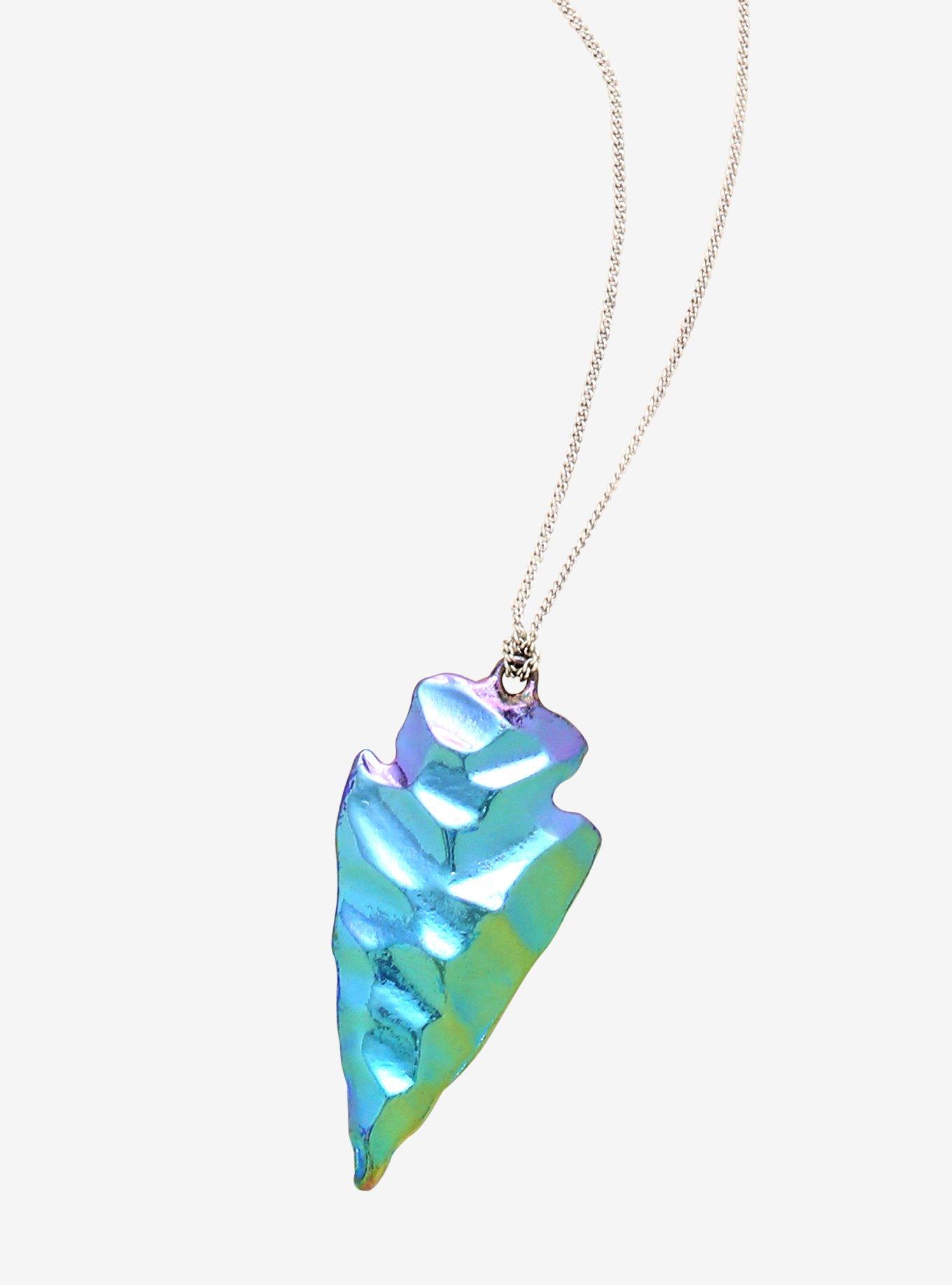 Anodized Arrowhead Necklace | Hot Topic