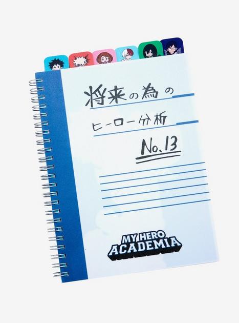 My Hero Academia Tabbed Journal | Hot Topic