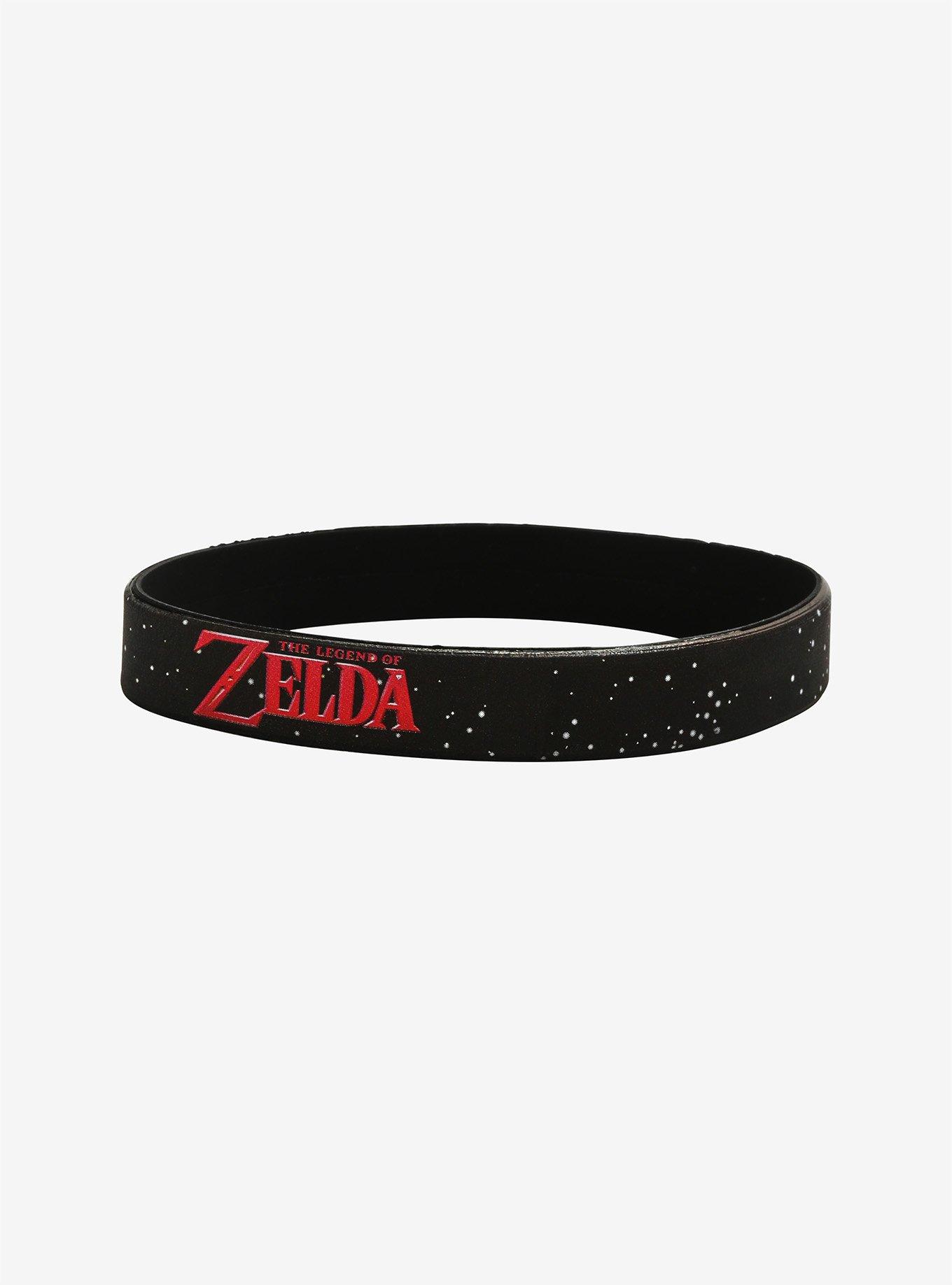 The Legend Of Zelda Rubber Bracelet | Hot Topic