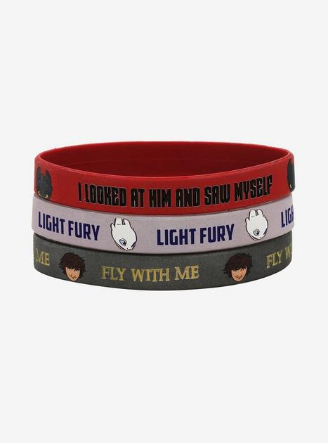 How To Train Your Dragon: The Hidden World Character Rubber Bracelet ...