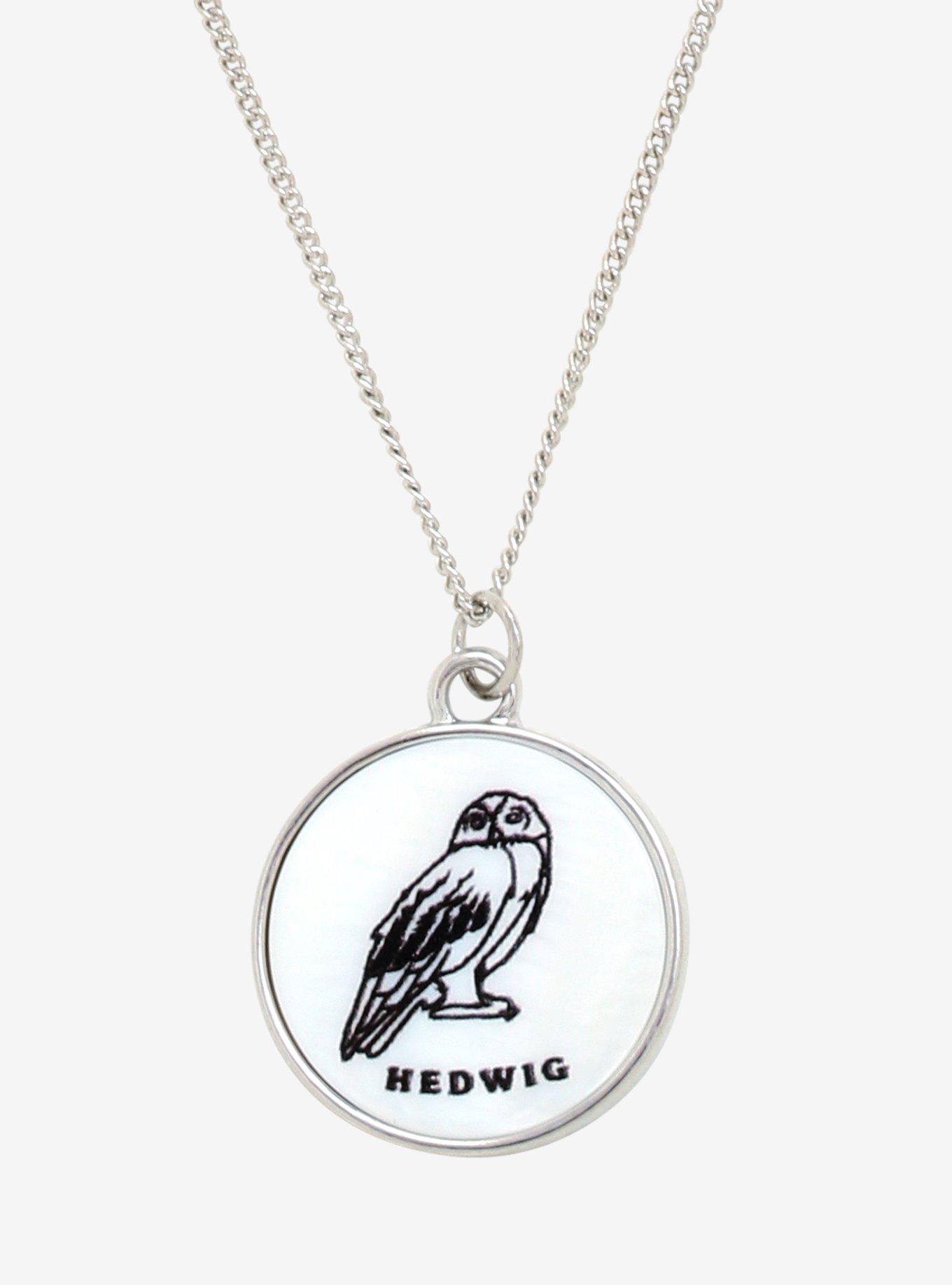 Harry Potter Hedwig Stone Necklace | Hot Topic