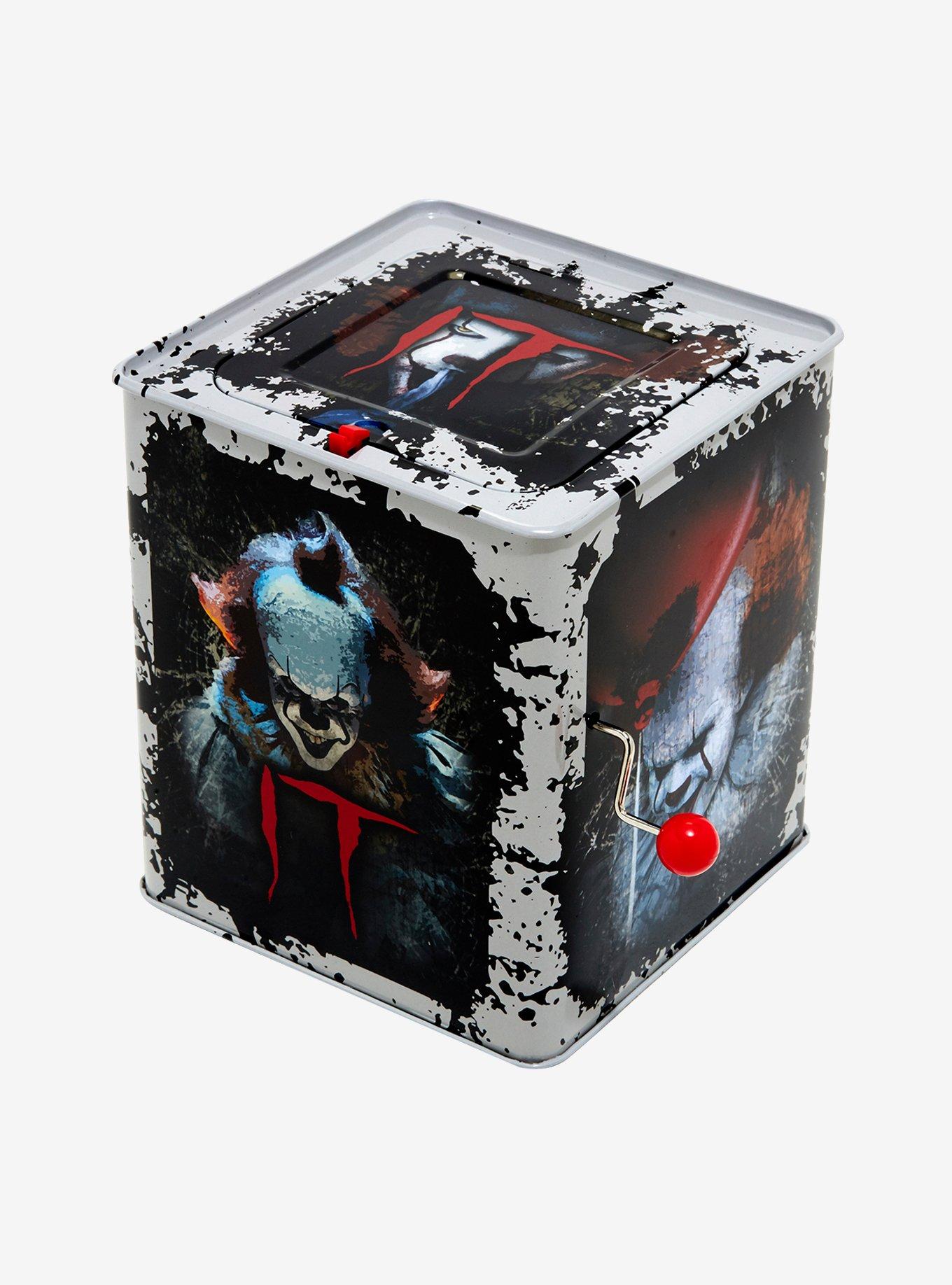 Mezco Burst-A-Box I Pennywise Collectible Jack-In-The-Box | Hot Topic