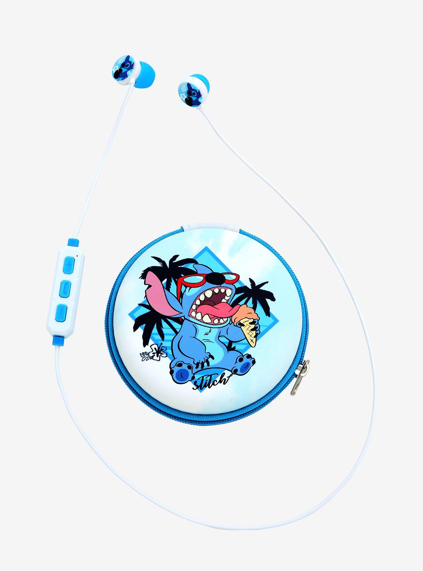 Disney Lilo & Stitch Ice Cream Cone Bluetooth Earbuds with Case | BoxLunch