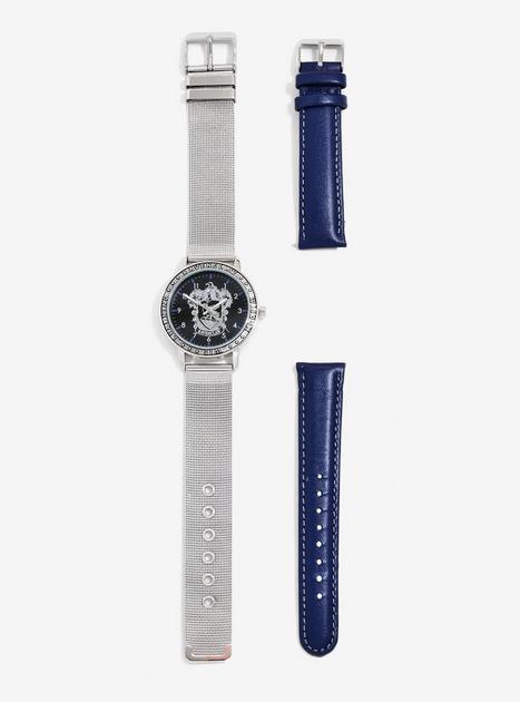 Harry Potter Ravenclaw Metal & Leather Watch Set - BoxLunch Exclusive ...