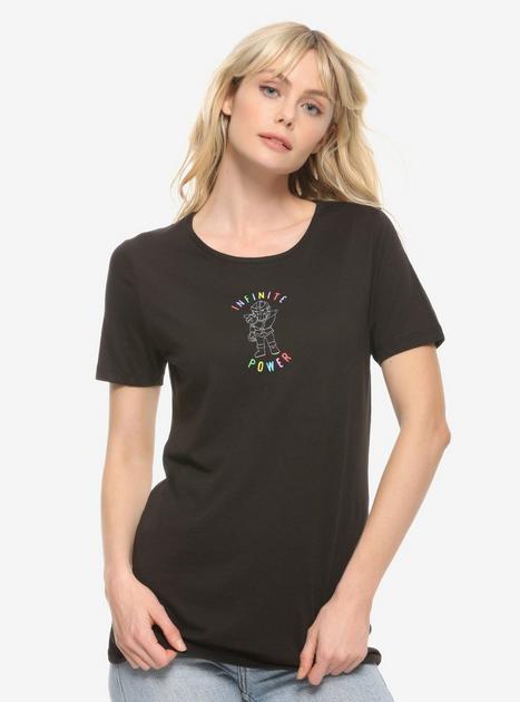 Marvel Avengers Thanos Infinite Power Women's T-Shirt - BoxLunch ...