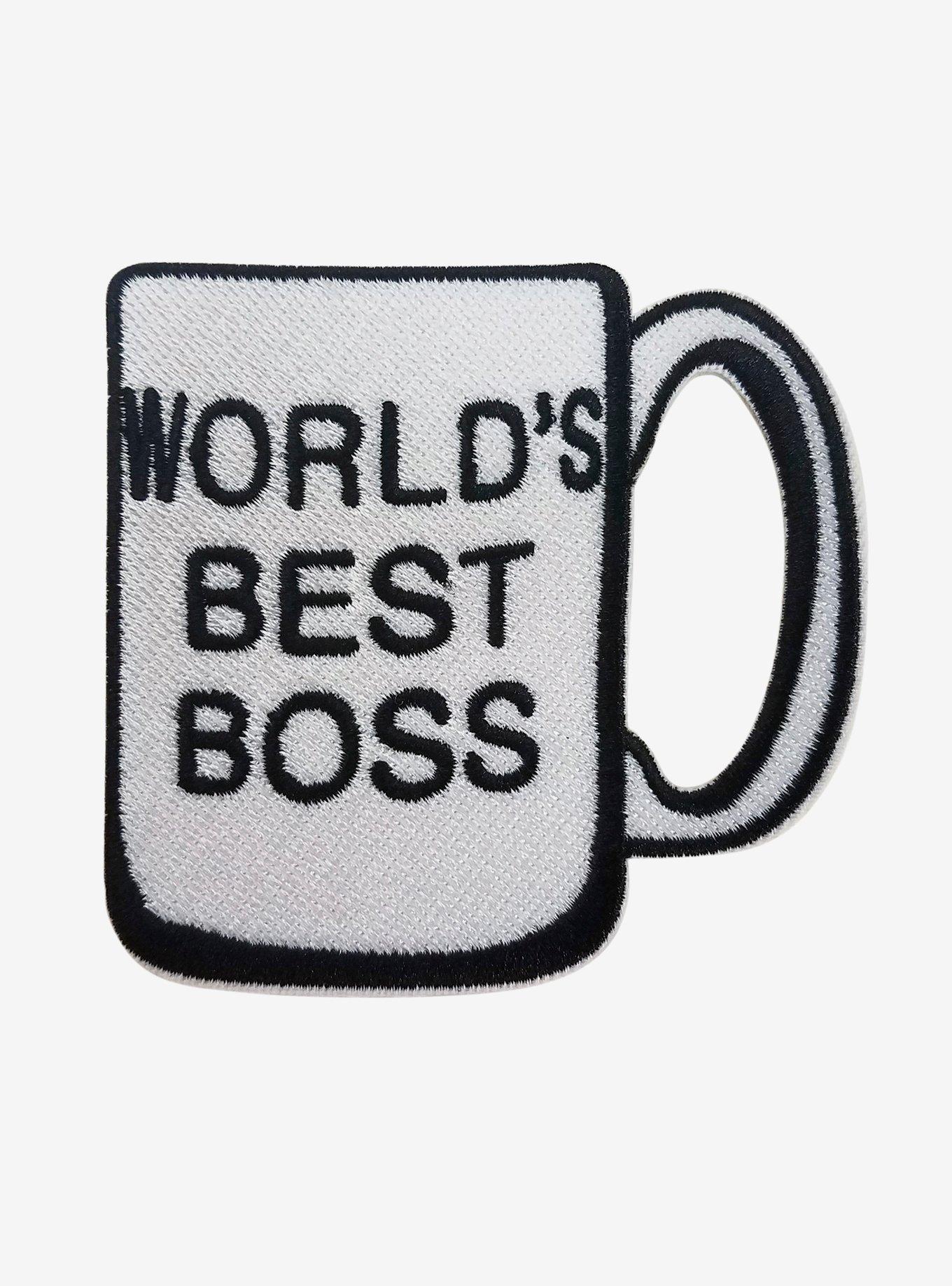 The Office World's Best Boss Iron-On Patch | BoxLunch