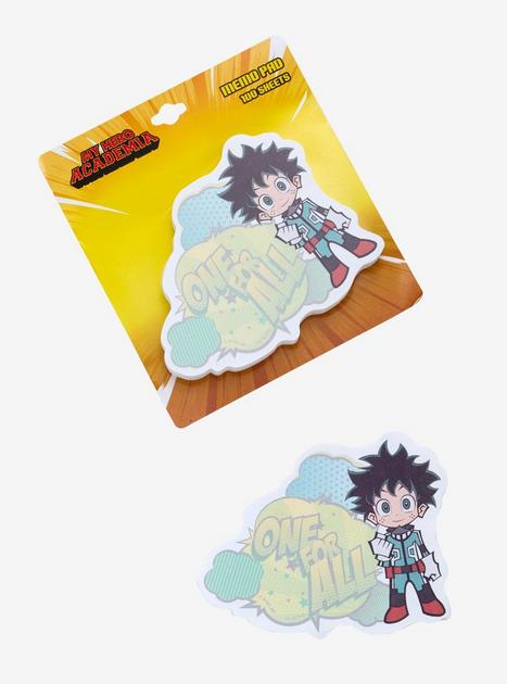 My Hero Academia Deku Sticky Memo Pad | Hot Topic