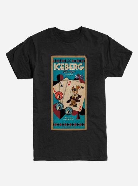 DC Comics Harley Playing Cards T-Shirt - BLACK | BoxLunch