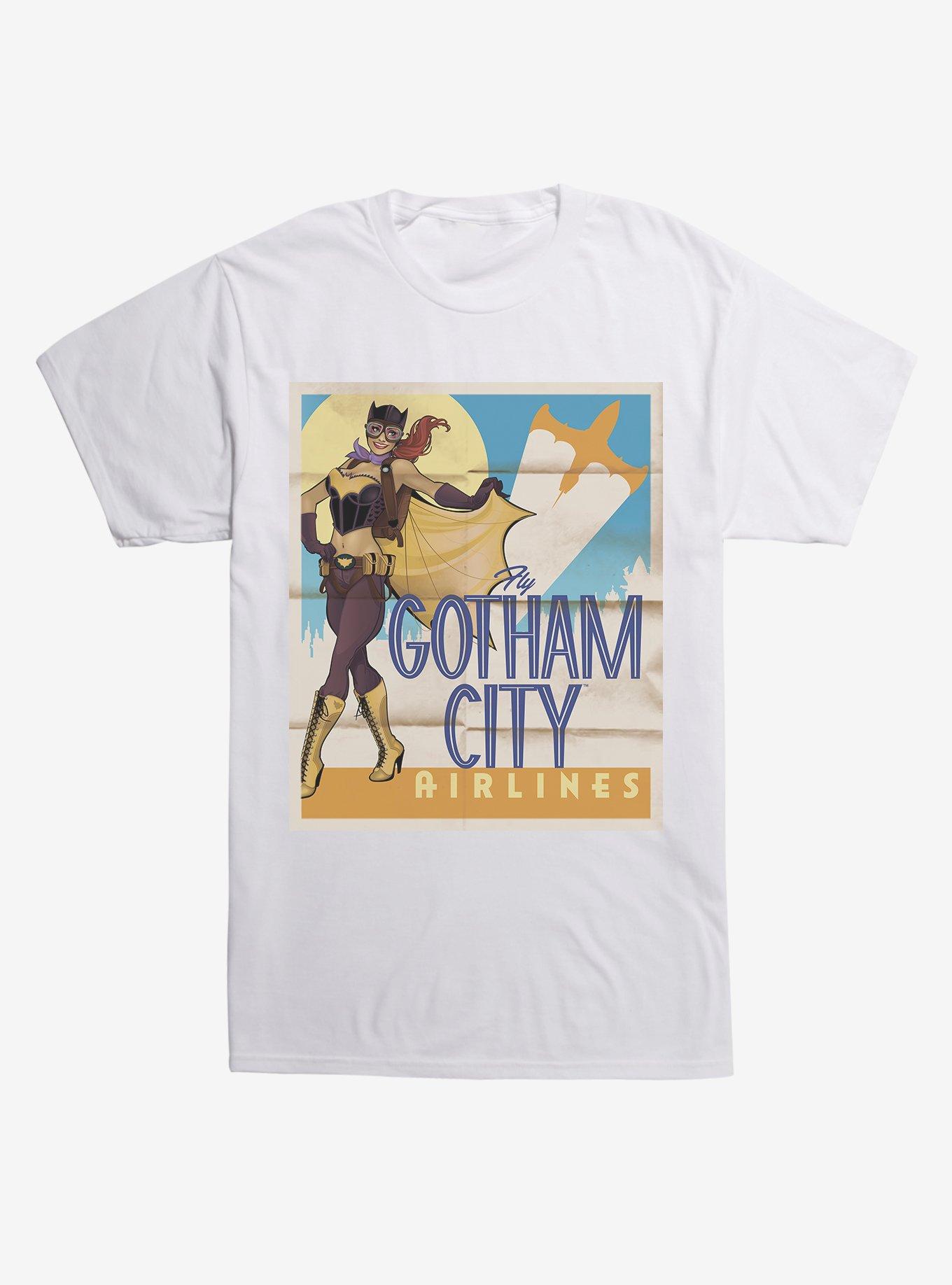 Dc Comics Batgirl Gotham City T Shirt White Boxlunch