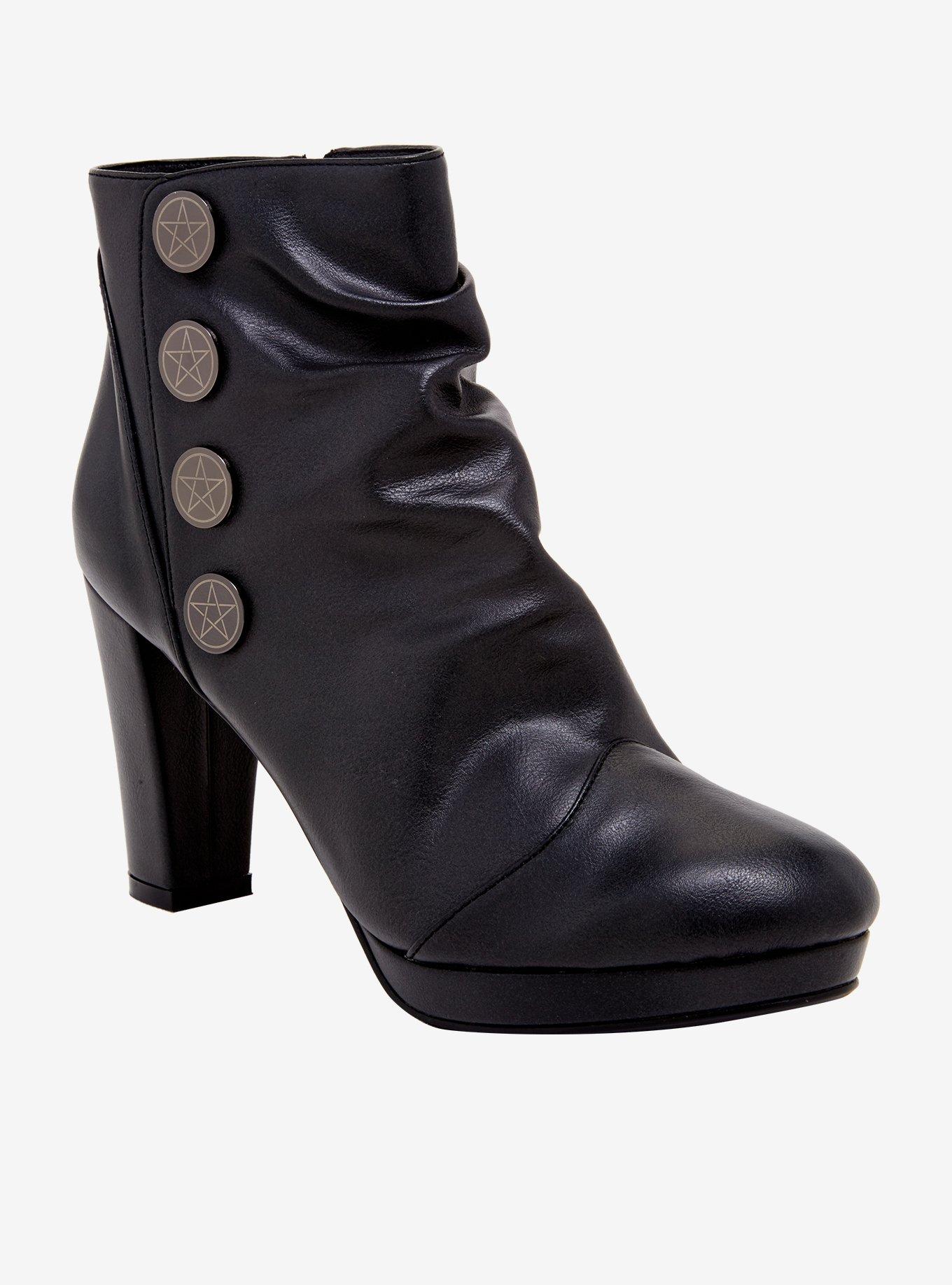 Dark Coven Button Booties | Hot Topic