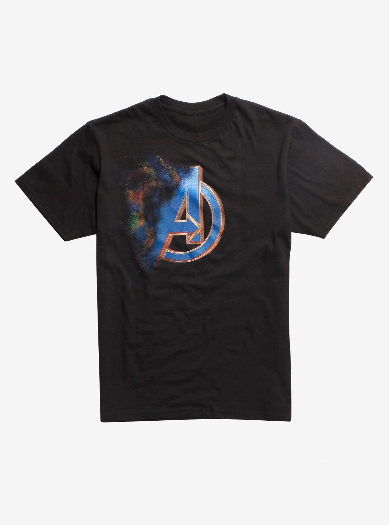 Marvel Avengers: Endgame Dust Logo T-Shirt Hot Topic Exclusive | Hot Topic