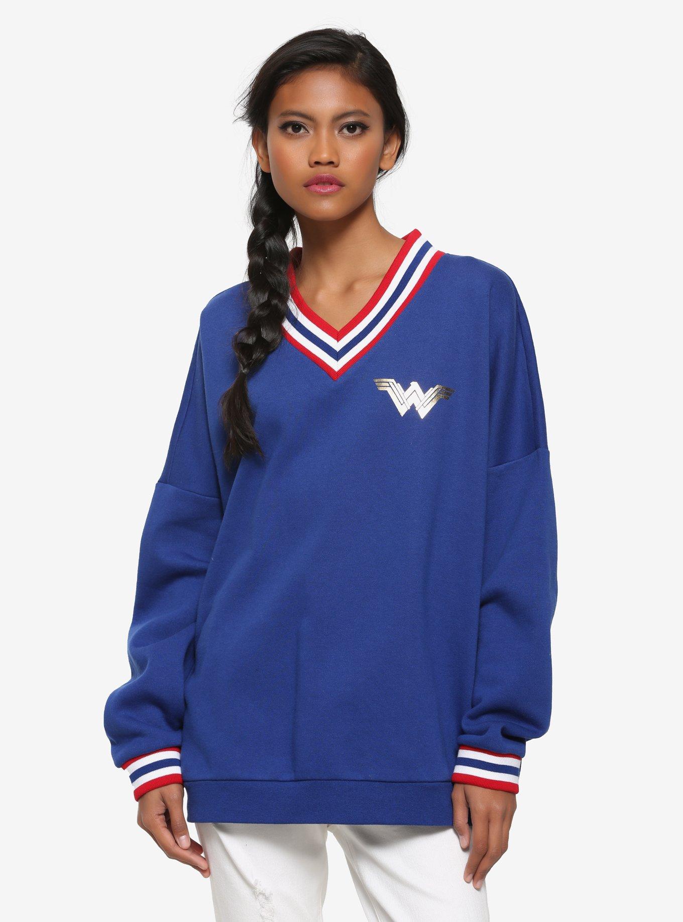 DC Comics Wonder Woman Warrior Women's Sweater - BoxLunch Exclusive ...