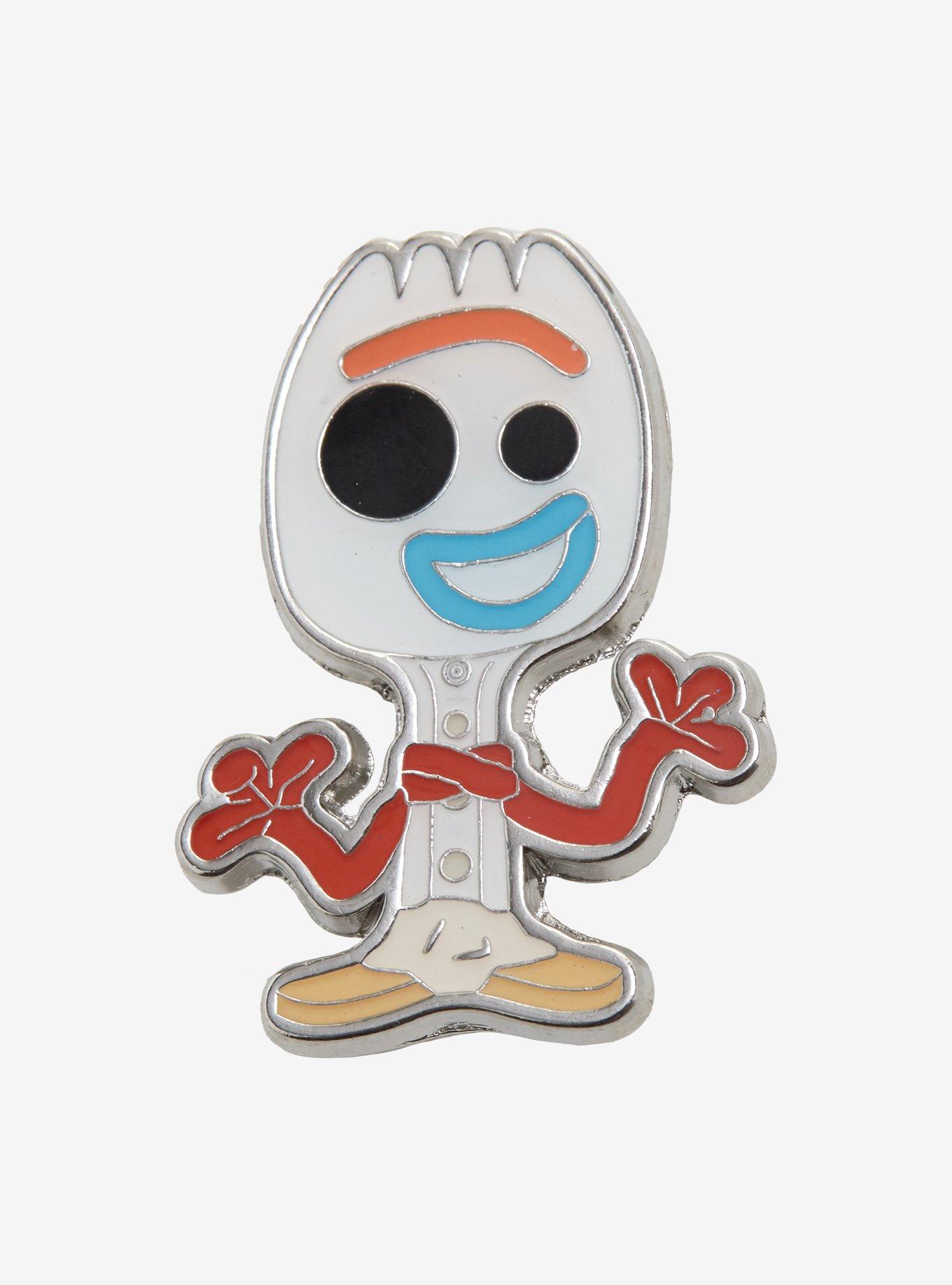 Funko Pop! Disney Pixar Toy Story 4 Forky Enamel Pin - BoxLunch ...