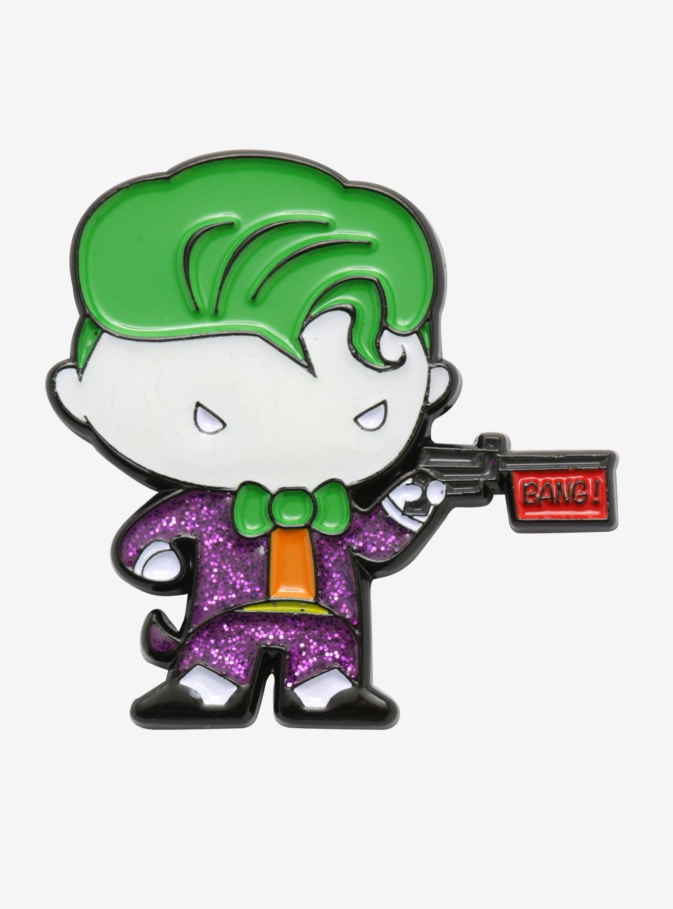 DC Comics The Joker Chibi Enamel Pin | Hot Topic