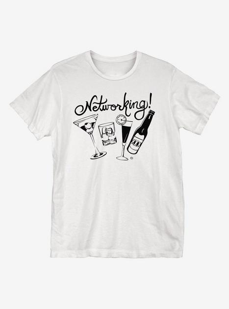 Networking T-Shirt - WHITE | BoxLunch