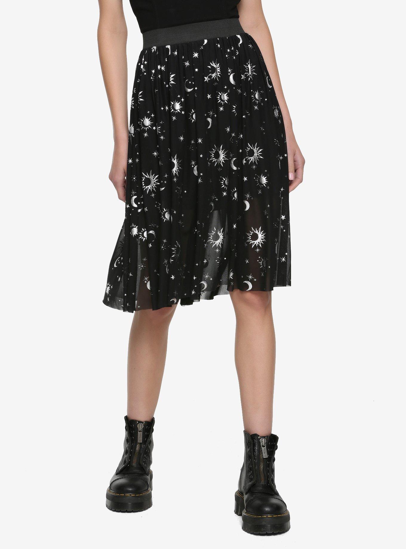 Celestial Mesh Skirt | Hot Topic