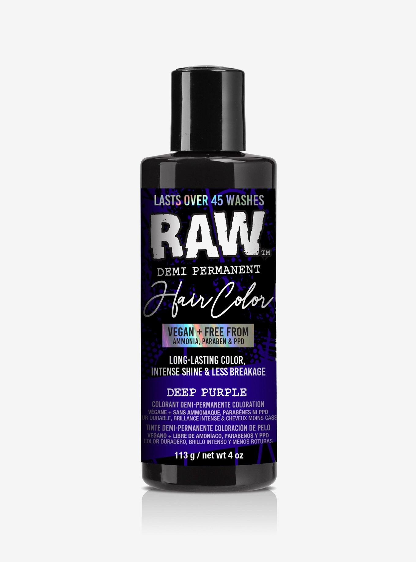Raw Deep Purple Demi-Permanent Hair Color