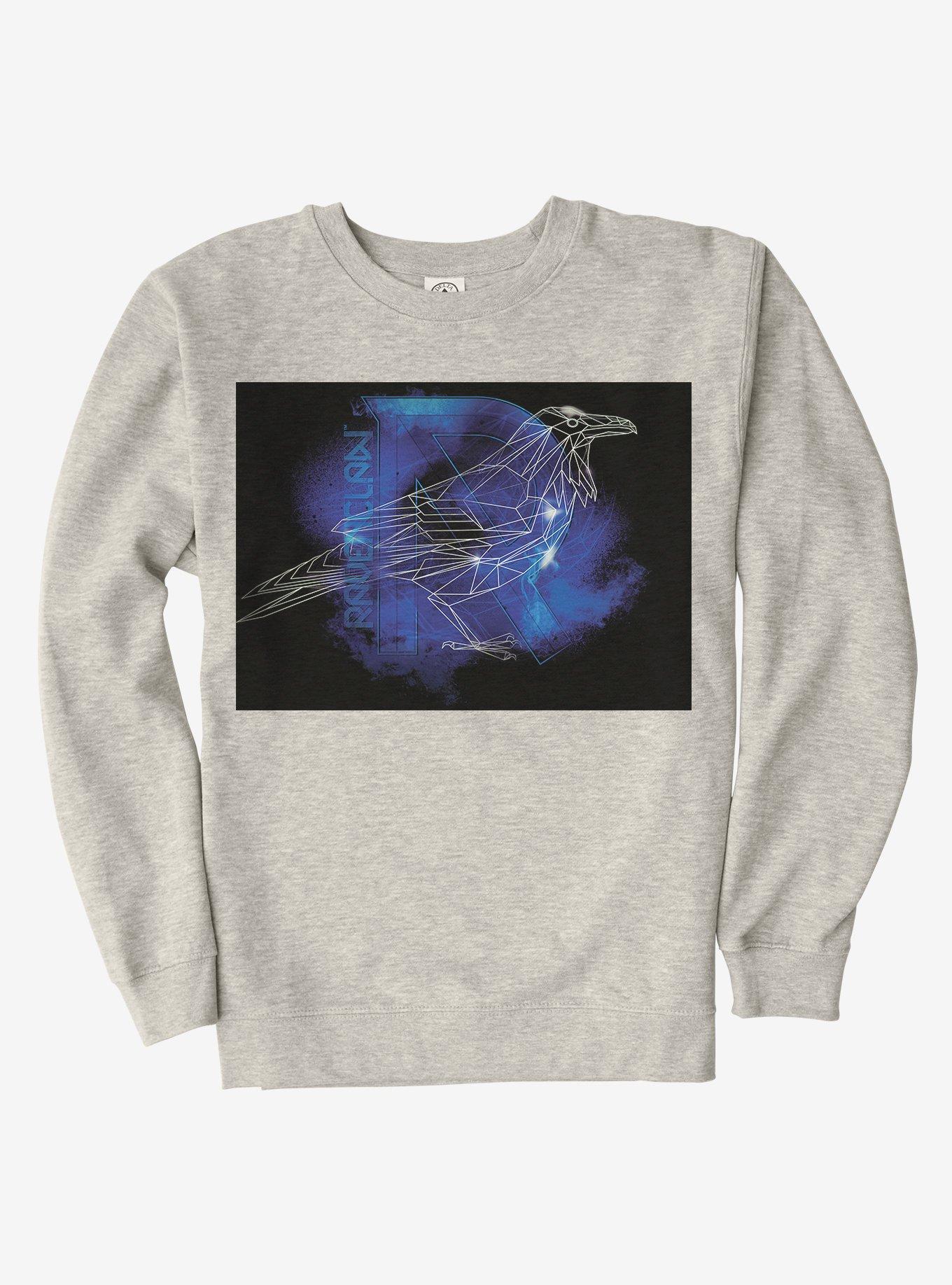 Harry Potter Ravenclaw Logo Outline Royal Blue Sweatshirt Hot Topic