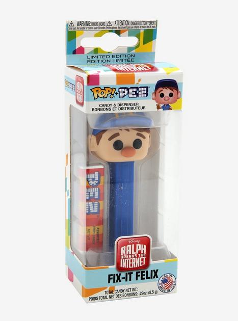 Funko Disney Ralph Breaks The Internet Pop! Fix-It Felix PEZ | Hot Topic