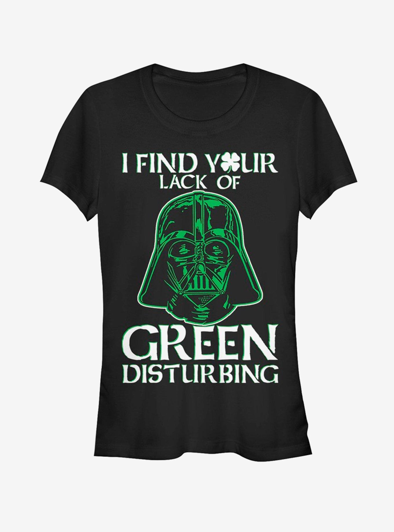 Star Wars Vader Luck Patrol Girls T Shirt Blue Hot Topic