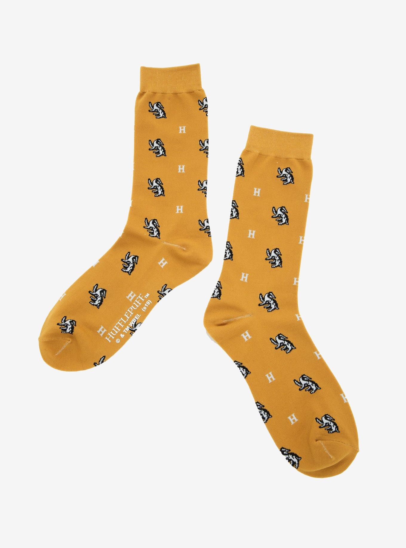 Harry Potter Hufflepuff Dress Socks | BoxLunch