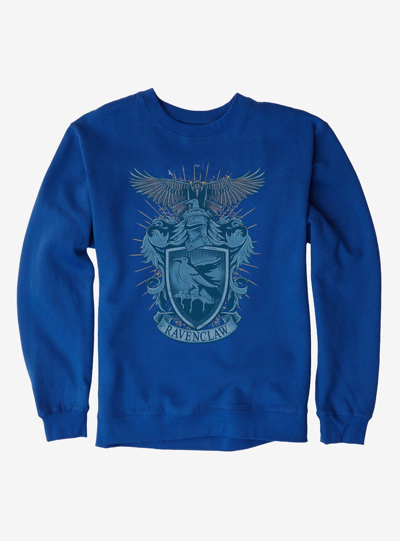 Navy Harry Potter Ravenclaw Logo Sweatshirt | BoxLunch | BoxLunch