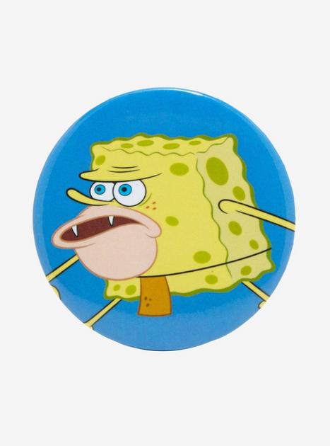 SpongeBob SquarePants Caveman SpongeBob Button | Hot Topic