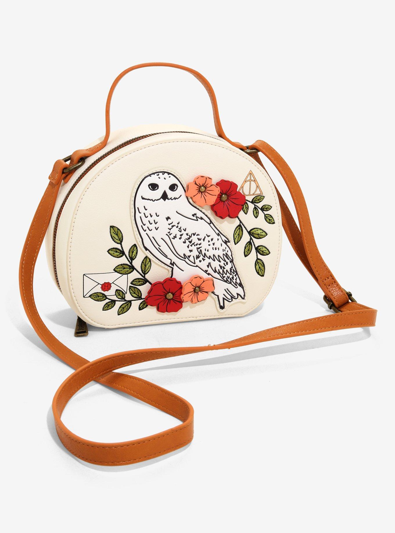 Loungefly Harry Potter Hedwig Hatbox Crossbody Bag | Her Universe